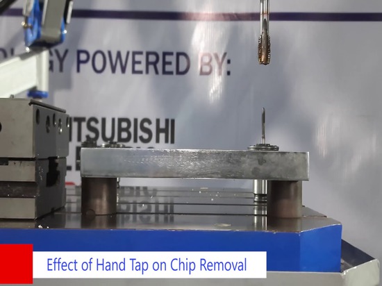 AXIOS Swing Arm Tapping with Machine Tap gives great performance. Here ...