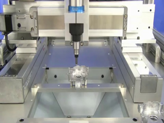 Janome's Cartesian Robot Deburs Metal Parts - 64404 Bickenbach, Germany ...