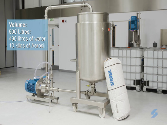 Powder/liquid mixing solutions in the Silverson Machines product range ...