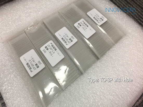 TO-3P/220/247/254/257/258/264 Aluminum Nitride Ceramic Thermal Pads For ...