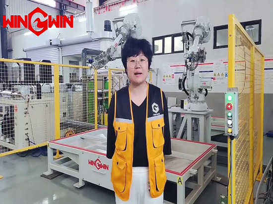 ABB 4600 Pedestal Type Dual Robot Arm Waterjet Work Station - Shenyang ...