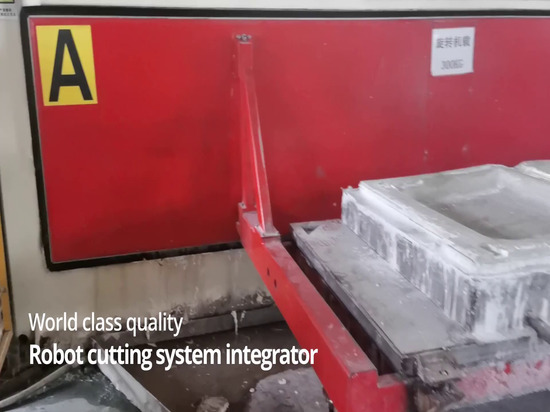 ABB 2400 Ceiling Type Triple Robot Arm Waterjet Work Station - Shenyang ...