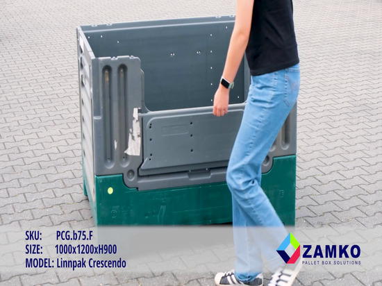 Linpak Crescendo 1210 Plastic Pallet Box: Ultimate Logistics Solution ...