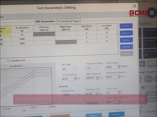 KRD15 Pneumatic Horizontal SRS Test System - Xianyang, Shaanxi, China ...