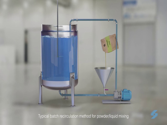 Continuous Powder/Liquid Mixing with Silverson High Shear Mixers ...