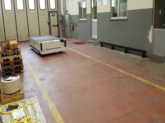 ATEX omnidirectional battery trolley – Capacity 35 ton - Turin ...