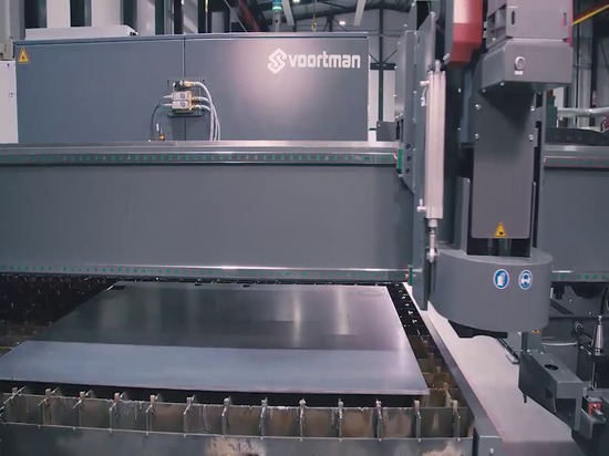 The new Voortman V310 plate cutting & drilling machine! - Ozonstraat 1 ...