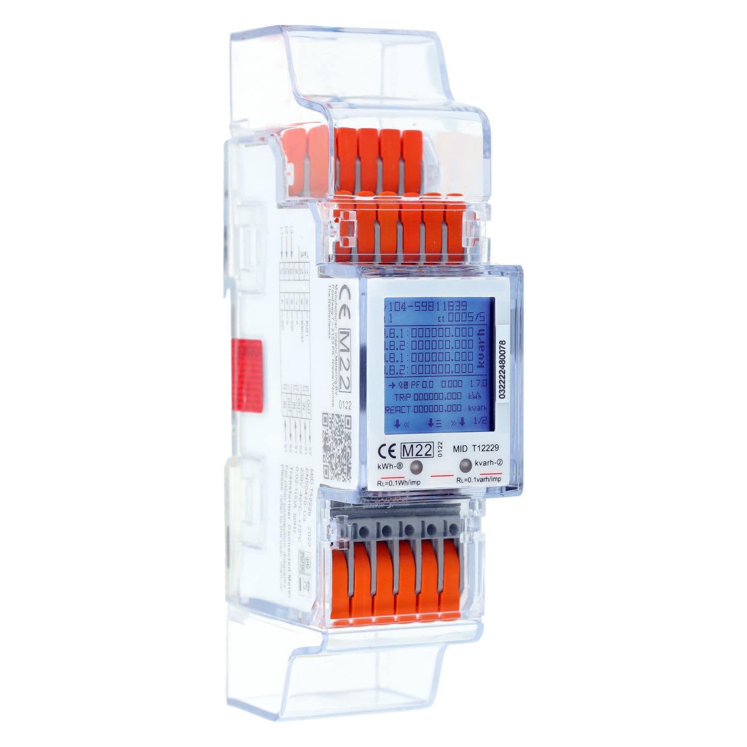 三相電力量計 - Ambition 2PU CT - inepro Metering BV - Modbus / MID認証 / 多種料金