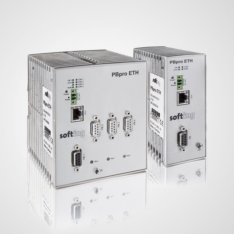 通信ゲートウェイ - PBpro ETH - Softing Industrial Automation - 産業用 / イーサネット / PROFIBUS DP