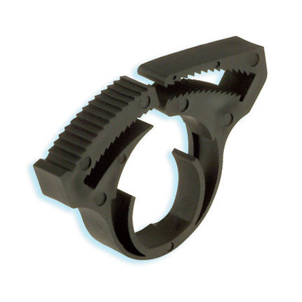 ナイロン製ホースクランプ - LHC series - Heyco - 二重歯付き / 再使用可能 / ダブル