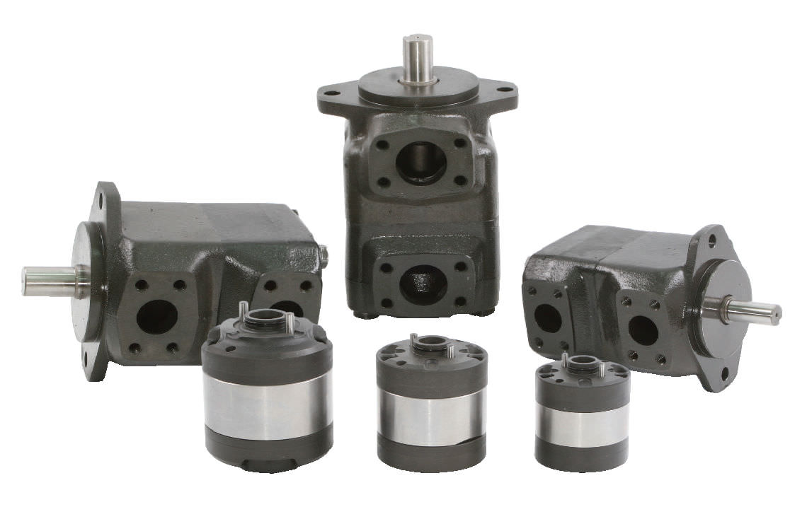 回転翼油圧モーター - 25M, 35M, 45M Vane Motor - HOF HYDRAULIC - 高圧