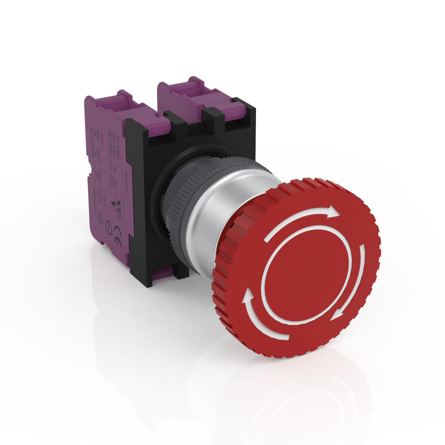 緊急停止用スイッチ - SD22 series - Wenzhou Jinhong Electrical Appliance - 選択 / IP65 / IP20