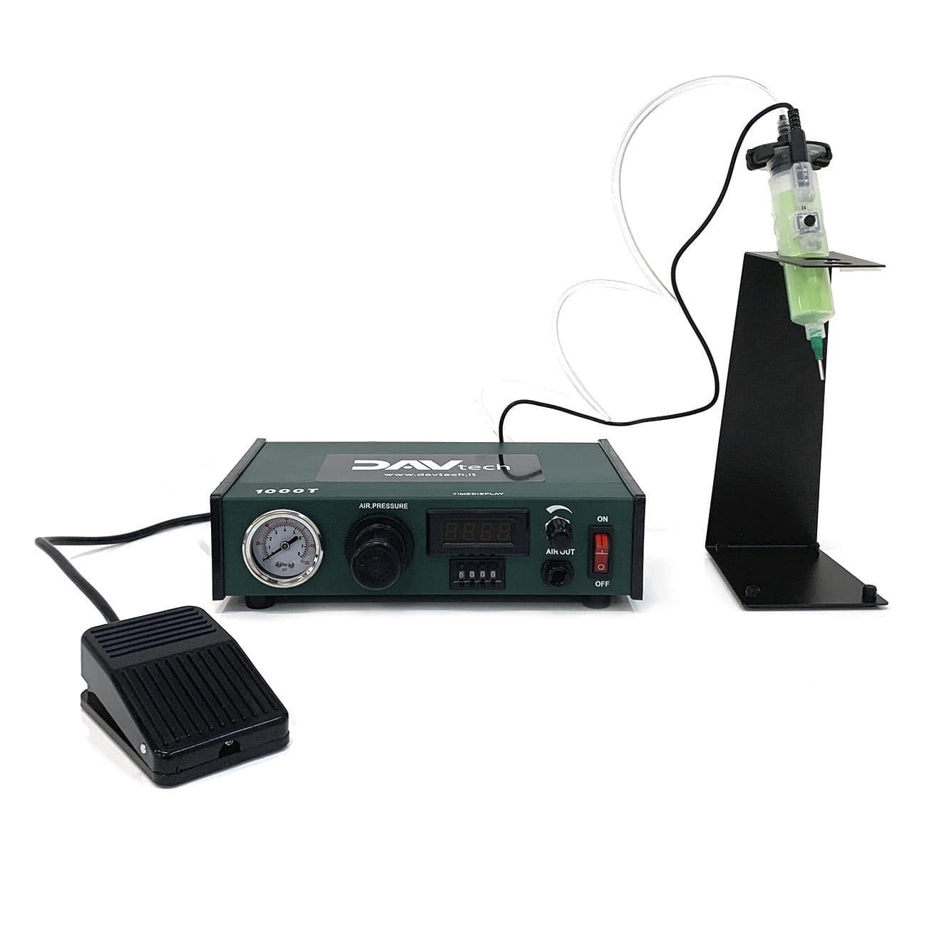 シリンジ式分注器 - DA 1000 T - DAV TECH Srl - 単一成分樹脂 / オイル用 / グリース