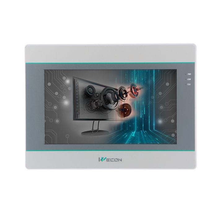タッチスクリーン付きHMI - PI8101ig(N) - Wecon Technology Co.Ltd - パネル設置用 / 1024 x 600 / LEDバックライト