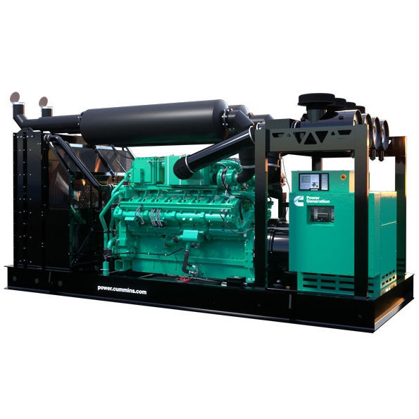 天然ガス発電設備 - C1 series - CUMMINS GENERATOR TECHNOLOGIES/カミンズ - 三相 / 固定式 / 60 Hz