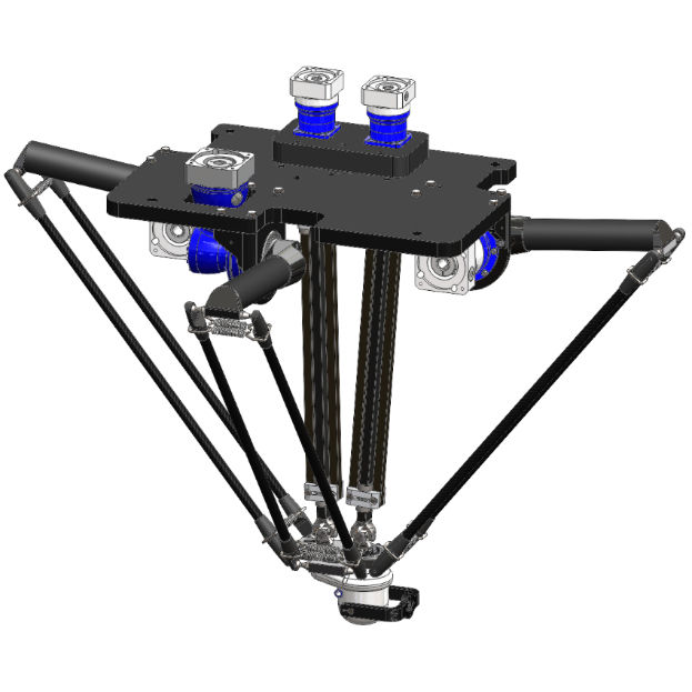 デルタロボット - TD5-650-S020-R100 - Codian Robotics - 5軸 / ピックアンドプレース / 食品産業用