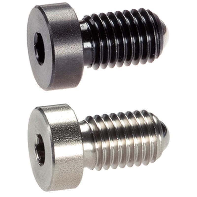 スプリングプランジャー - EH 22030. series - HALDER France - ステンレス製 / ボール状 / スチール製