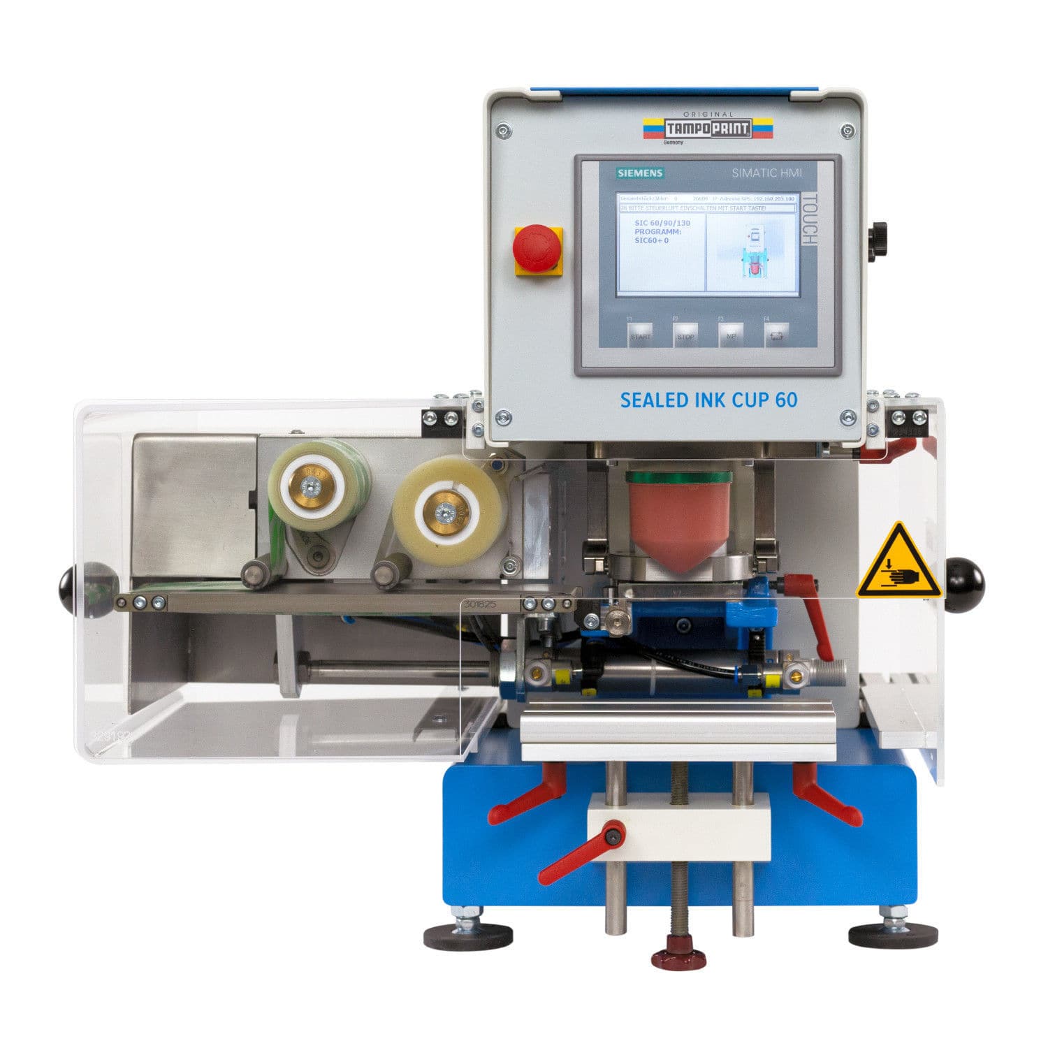 完全密閉インキカップパッド印刷機 - SEALED INK CUP series - TAMPOPRINT GmbH - 電空 ...