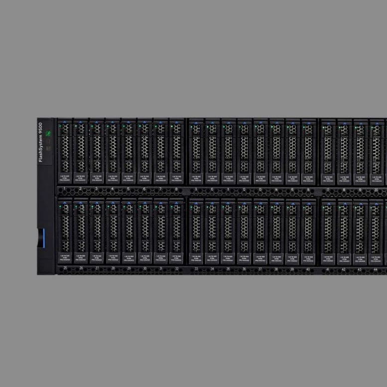 貯蔵用サーバー - FlashSystem® 9500 - IBM - 4U / 企業 / 高性能