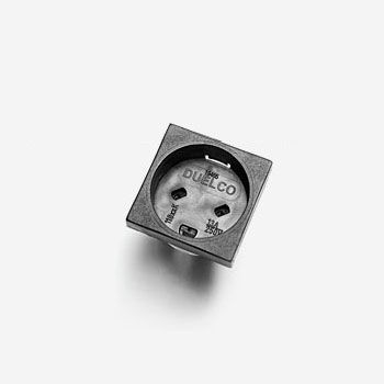 組み込み式プラグとソケット - Danish 2p - Duelco