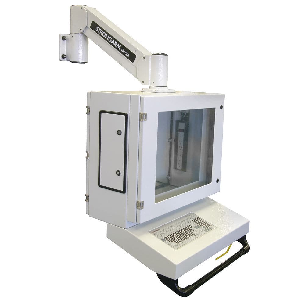 制御ボックス用サポート アーム システム / アルミニウム製 / ステンレススチール製 / 平均積荷用 - Vertica ...