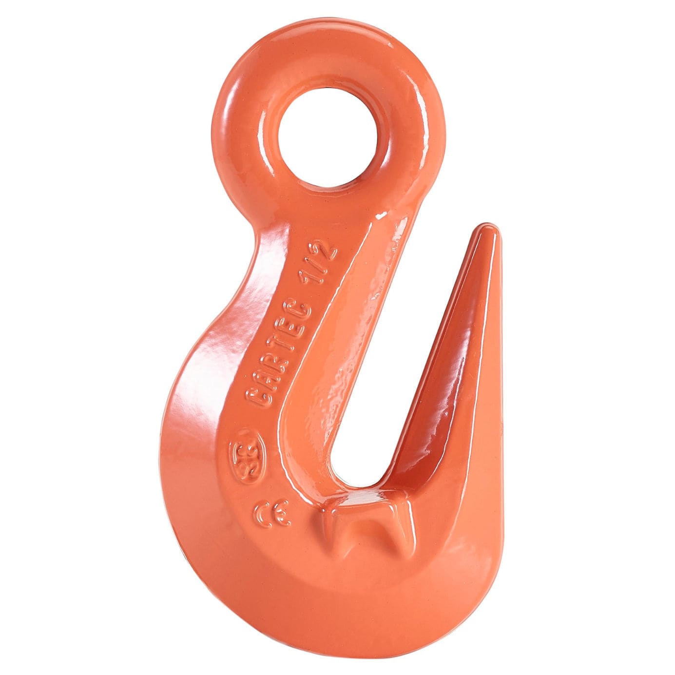 グラブフック - CDX series - CARCANO - アイ / ロッキング装置付き / スチール製