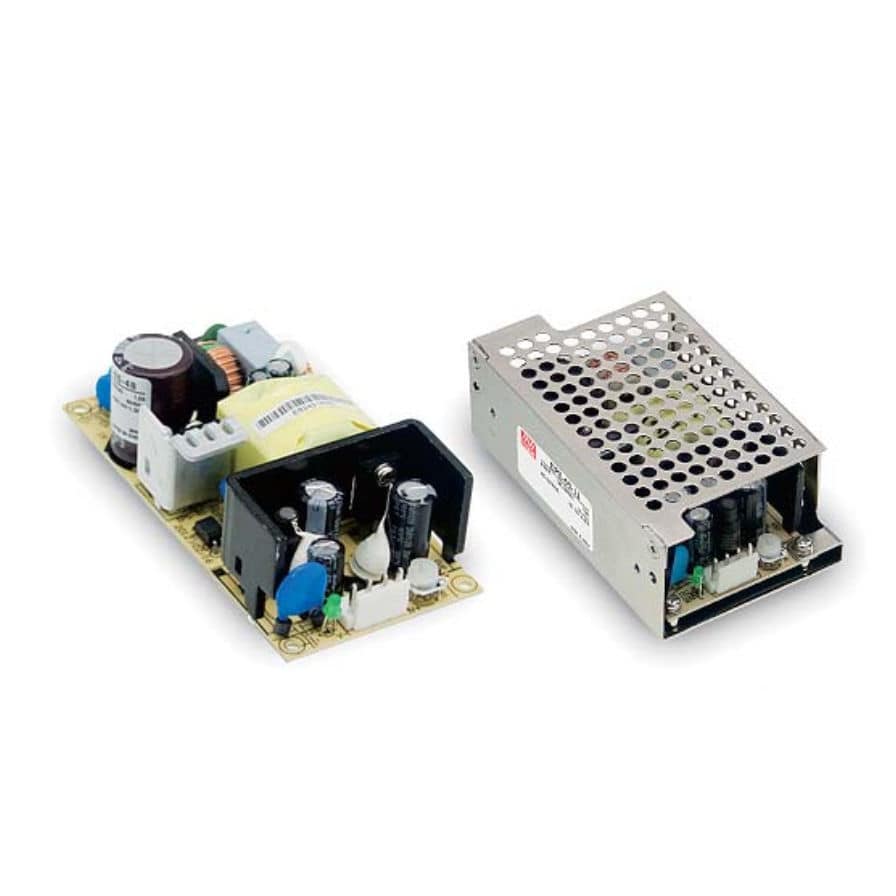 オ－プンフレーム電源 - EPS-65 series - Mean Well - 2"x4"フォーマット / AC/DC / 単一出力