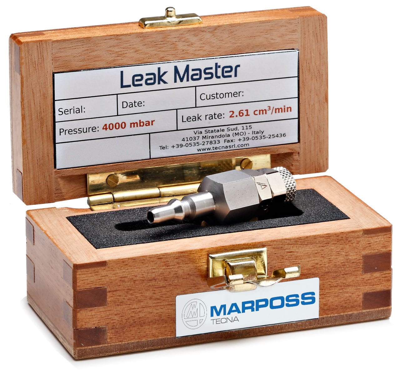 校正リーク - MASTER - TECNA SRL