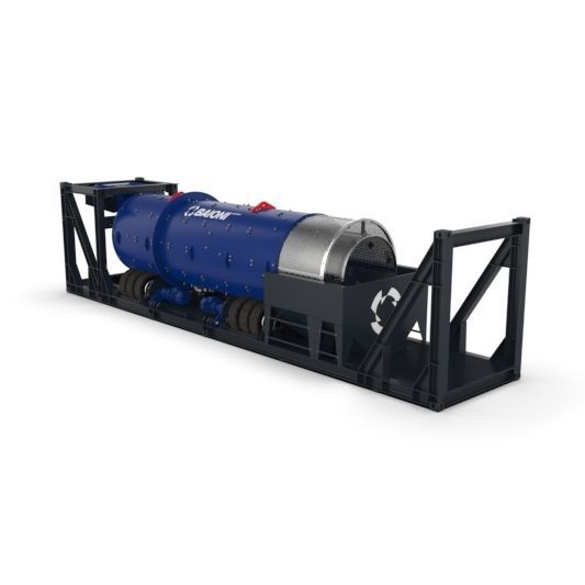 乳製品用ドラム洗浄 - ST - BAIONI CRUSHING PLANTS SPA - ドラム式