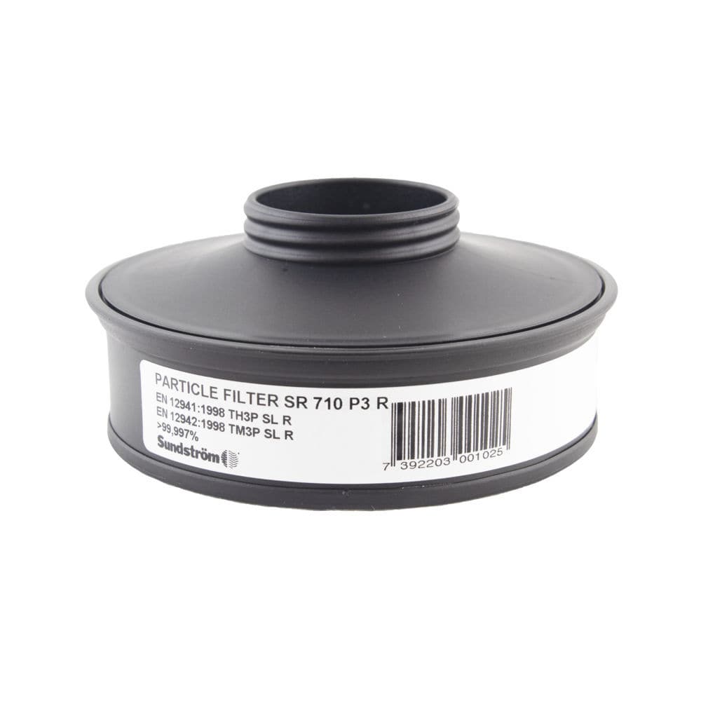 微粒子用フィルター - SR 710 P3 R - Sundström Safety AB - 産業用 / ABS樹脂製 / ポリカーボネート製