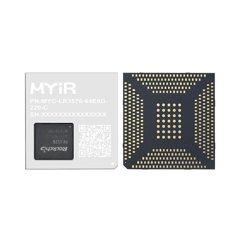 Arm® Cortex®-A53 クアッドコアコンピュータオンモジュール - MYC-LR3576 series - MYIR ...