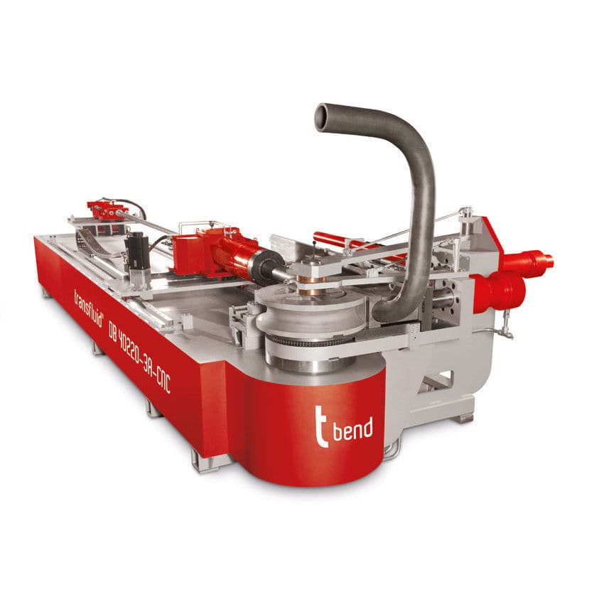 油圧式折り曲げ機 - DB 80330 3A CNC - transfluid® Maschinenbau GmbH - 管 / CNC ...
