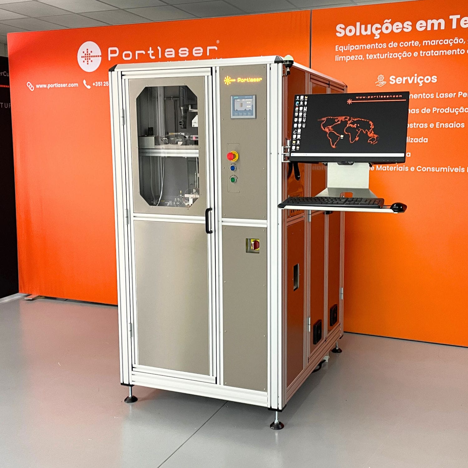 コルク用彫刻機 - CMARK CORKMASTER 360 - PORTLASER TECHNOLOGY, LDA - CO2 レーザー / 独立型 / プログラム可能