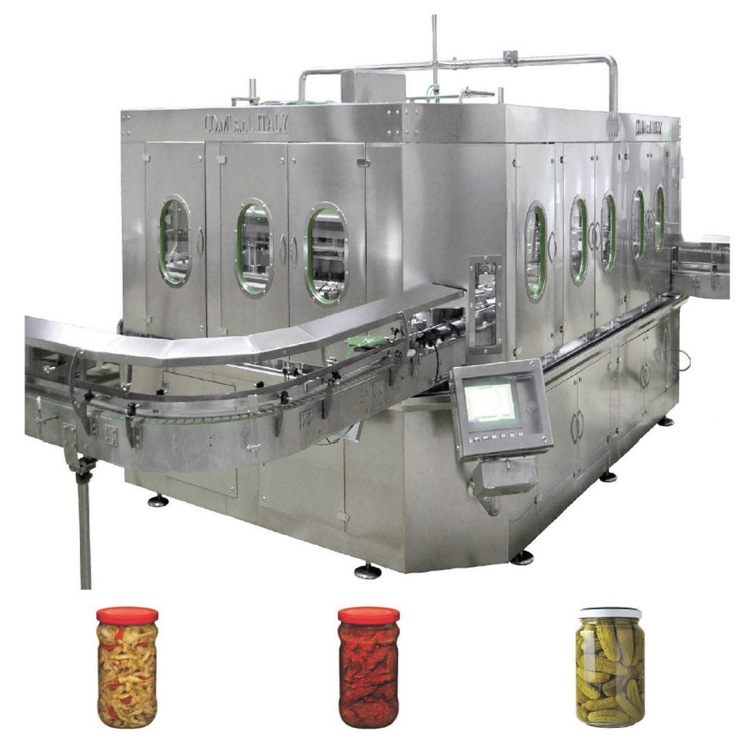 ジャー充填機 - RCV 28 - Comi srl - 缶詰 / カップ用 / 食品用