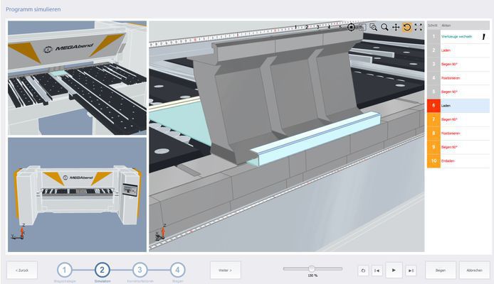 シミュレーション用ソフトウェア - MEGAbend - RAS Reinhardt Maschinenbau GmbH - ネットワーク ...