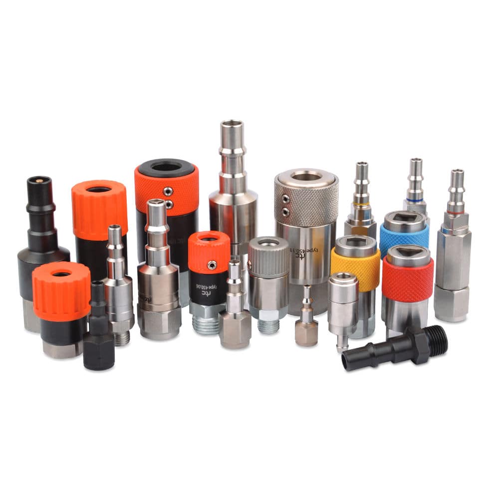 空圧式接続部品 - 452 series - RTC Couplings GmbH - クイック / 二トリル製 / スチール製