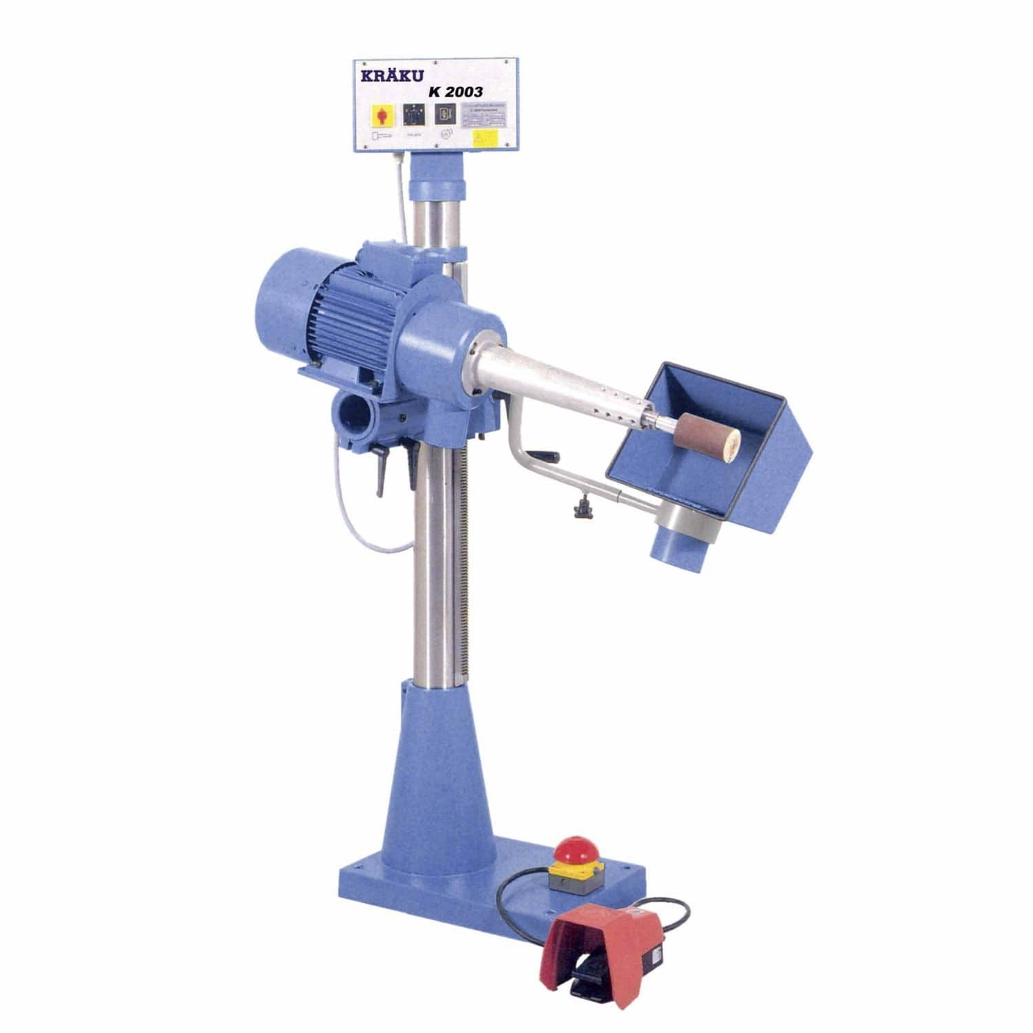 コラム型フライス盤 - K2003 - KRÄKU - 3軸 / 縦型 / 産業用