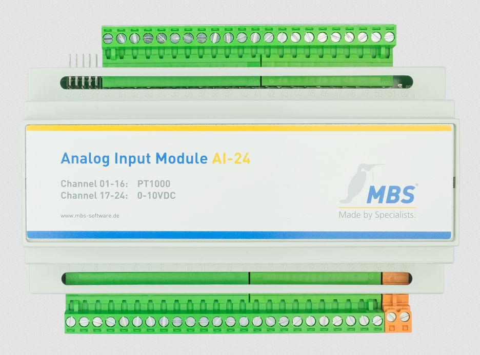 デジタル入出モジュール - MBS GmbH - アナログ / RS485 / BACnet
