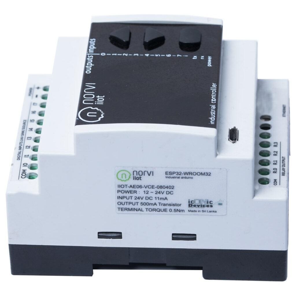 DINレールPLC - NORVI-ENET Series - ICONIC DEVICES PVT LTD - アナログインプット ...