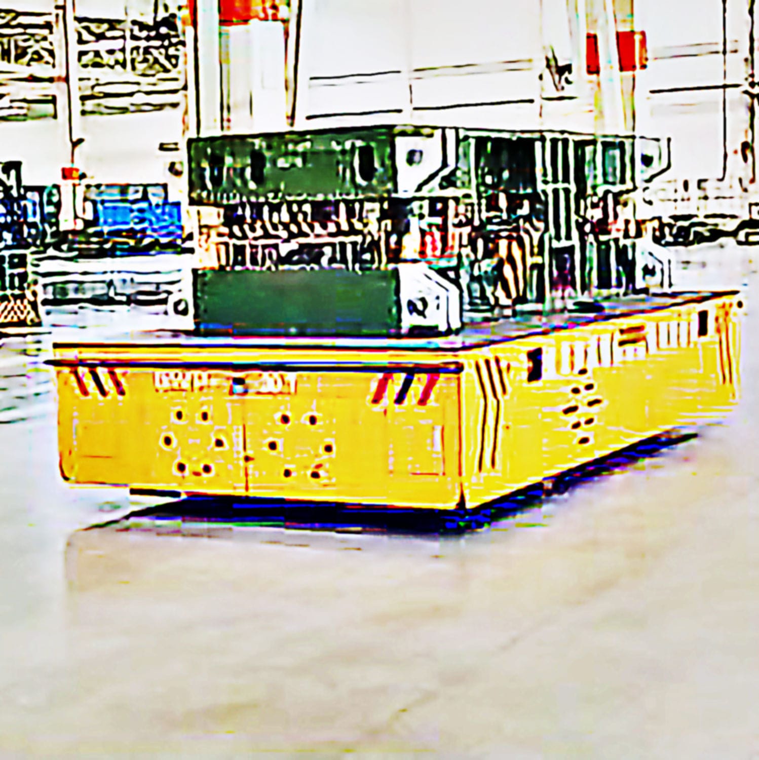 ハンドリング用AGV - BWP-100T - SANTSAI MACHINERY - 移動用 / 輸送用 / 重荷重用