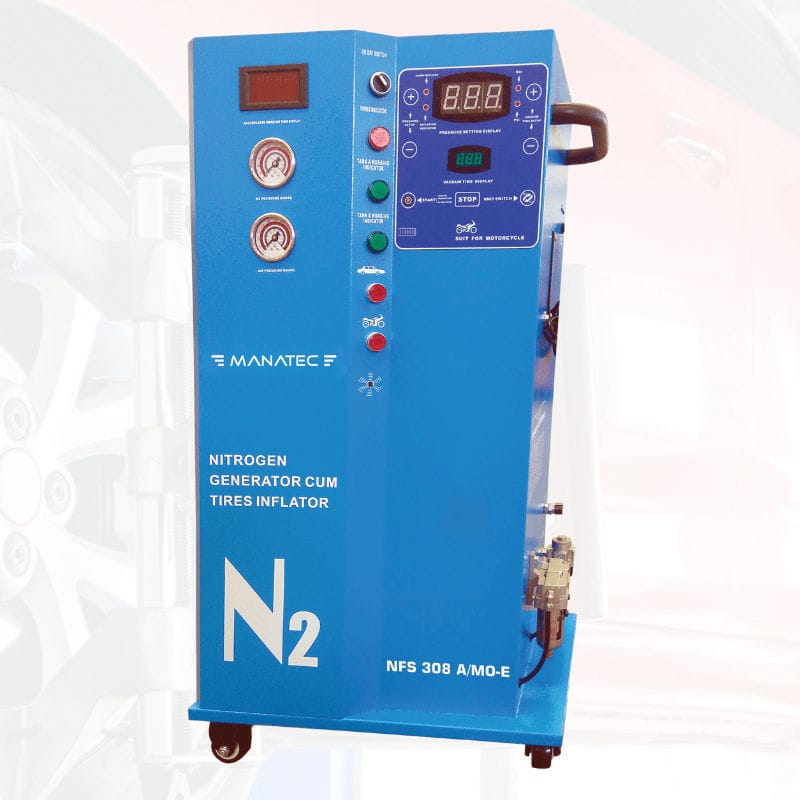 純粋窒素発生器 - NFS 308 A MO-E - Manatec Electronics Pvt. Ltd. - CMS / PSA式 / 移動式