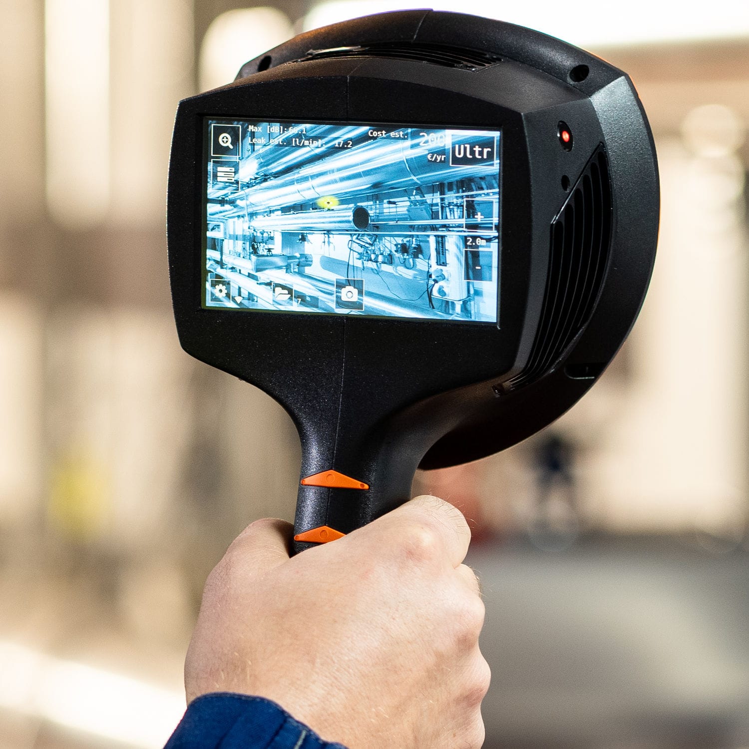 圧縮空気用漏れ検知器 - NL Camera - NL Acoustics - 超音波式 / 携帯型