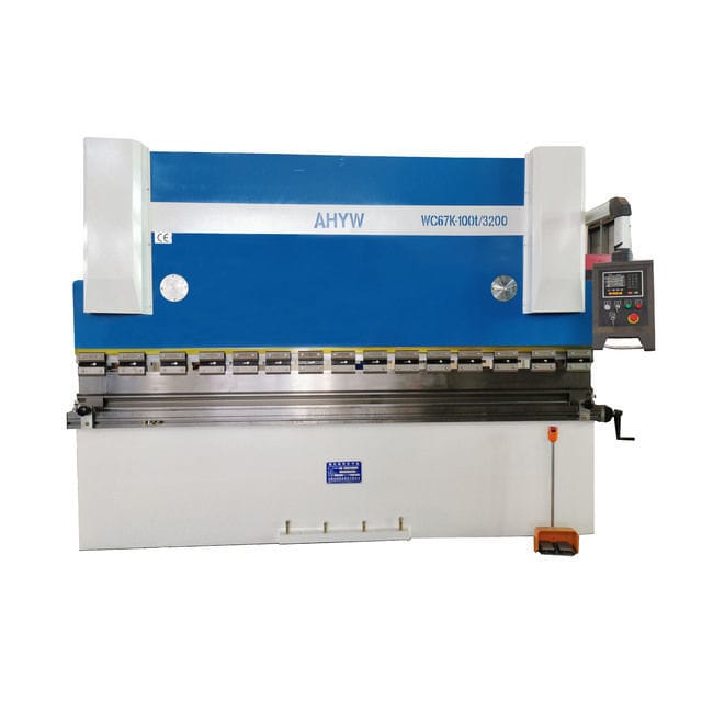 油圧式折り曲げ機 - YWT-100T/3200 E21 - Anhui Yawei Machine Tool Manufacturing ...