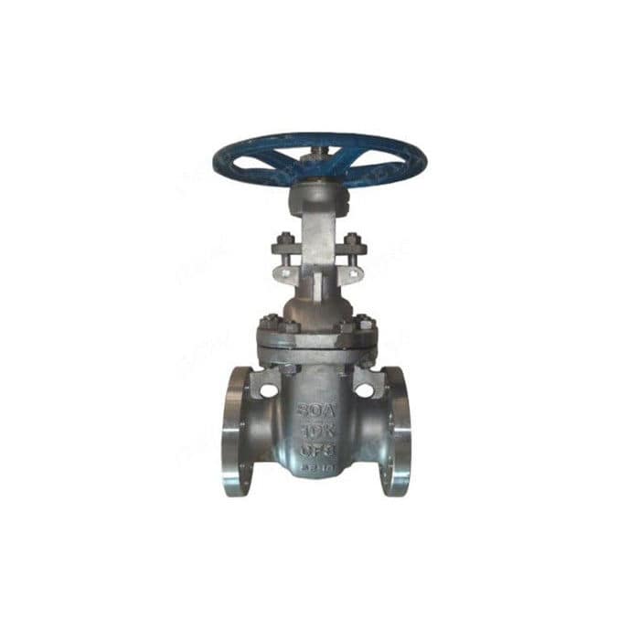 ゲートバルブ - JIS 10k 80A - Zhejiang Jieyu Valve Company - 手動ハンドル付き / T / 溶接