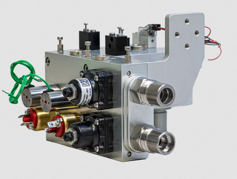 電磁弁用マニホールド - Air Engineering Controls Ltd - マルチチャンネル / 医療機器用 / エアー用