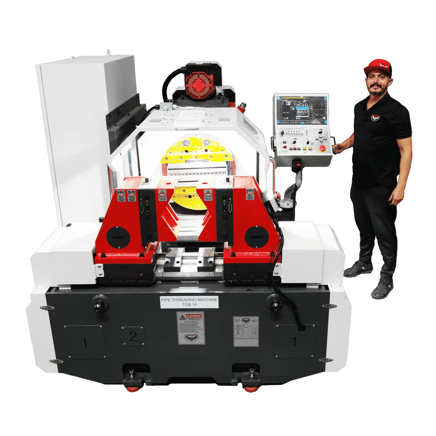 2軸方向マシニングセンタ - PIPE SPOOL MASTER TGB 14 CNC - Revolution Machine Tools ...