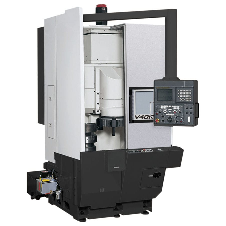 CNC旋盤 - V40R - OKUMA EUROPE GMBH - 縦型 / 12ツールステーション / 強力