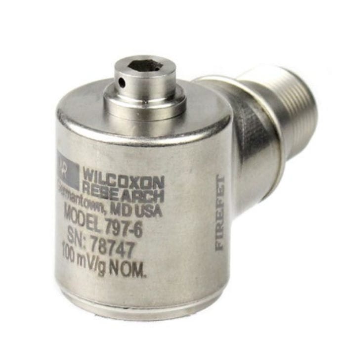 高温加速度センサ - 797-6 - Wilcoxon Sensing Technologies - IEPE / 密封 / 感度