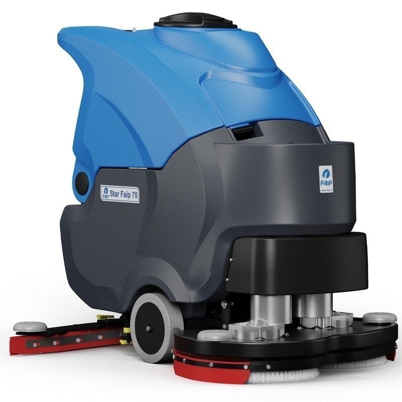 手押しタイプスクラバードライヤー - STARFAIP 75 - FAIP - バッテリー式 / ケーブルによる供給 / コンパクト