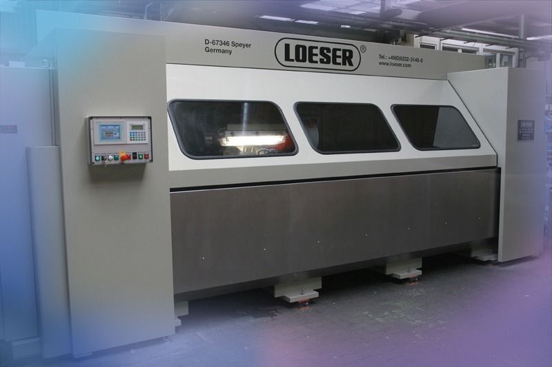 グラインダー仕上げ機 - HSD STONE - LOESER GmbH - リニア / マイクロ仕上げアプリケーション用 / 石材用